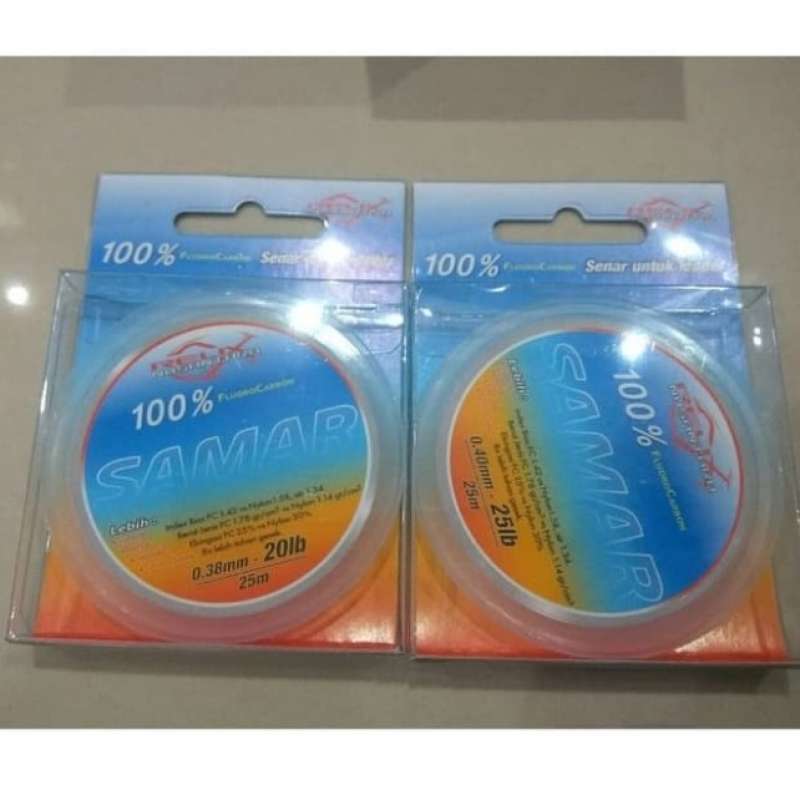 Jual Senar Samar Relix Nusantara 20 - 25 Lb 100% Fluorocarbon Leader Di ...