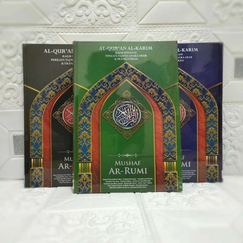 Jual Alquran Ar Rumi Ukuran Besar A4, Tajwid Per Kata Dan Transleterai ...