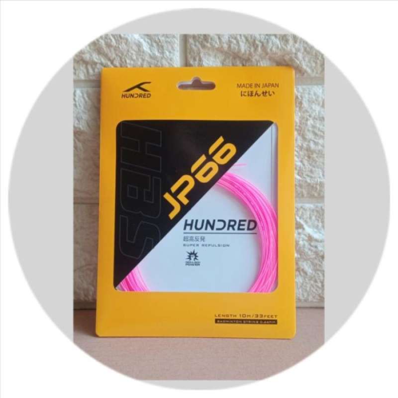 Jual Senar Badminton Hundred Jp 66 Hbaa-2m 156 Original Di Seller ...