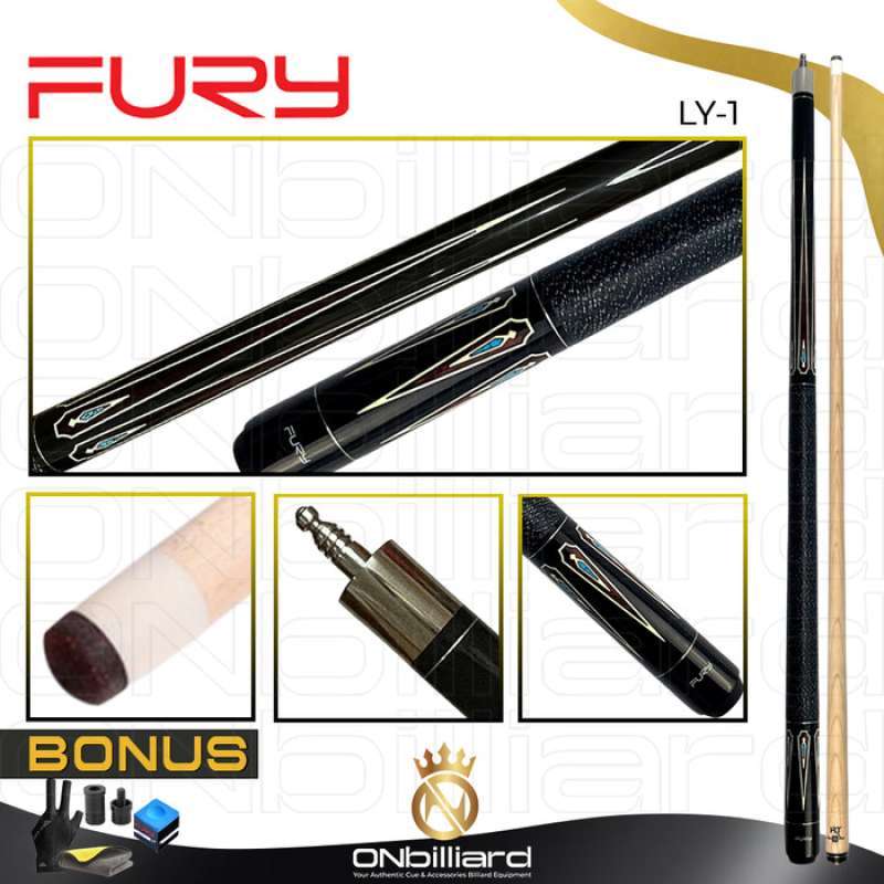 Jual Fury Ly Series Cue Stick Stik Play Billiard Biliar Biliyar Fury Di ...