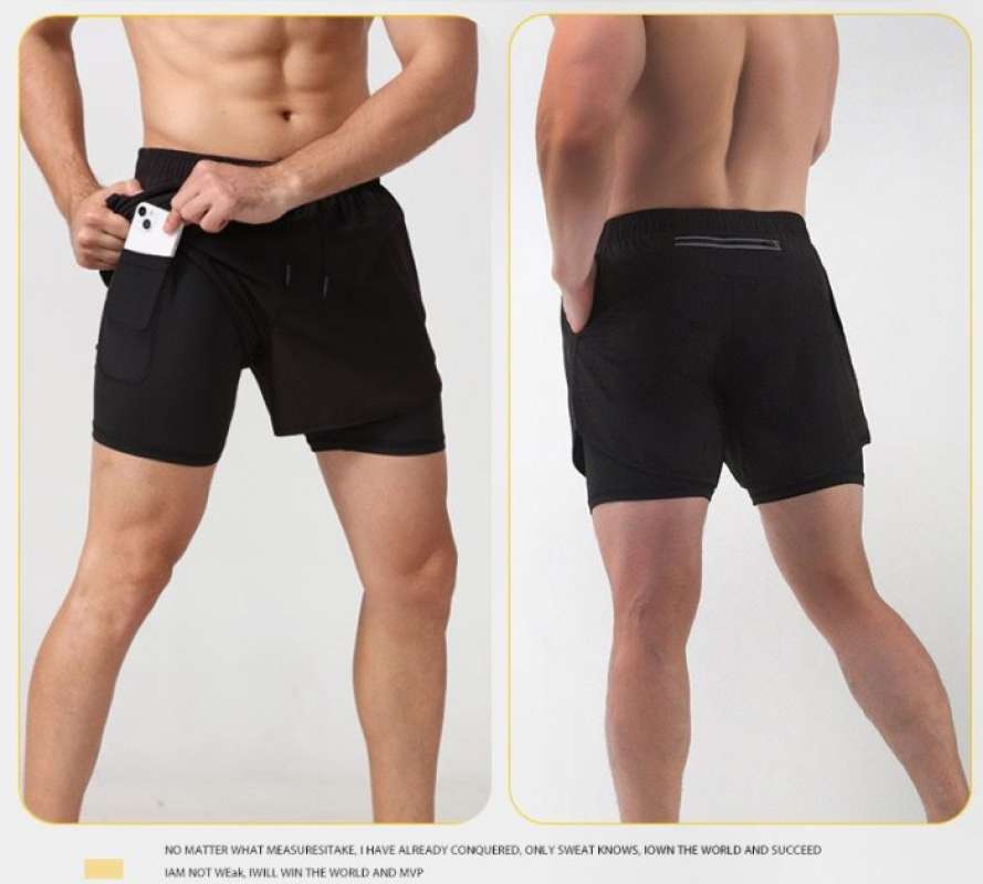 Jual Celana Compression Short Premium | Training Fitnes Gym Running ...