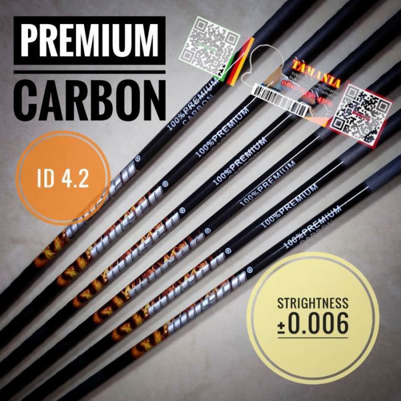 Jual Shaft Musen Premium Carbon Spine 900 Id 4.2mm - Arrow Anak Panah ...