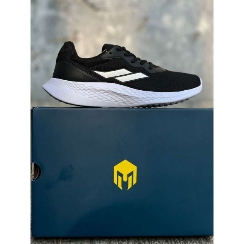 Jual Sepatu Lari Mills Specter New Running Shoes - 42 Navy Yellow Di ...