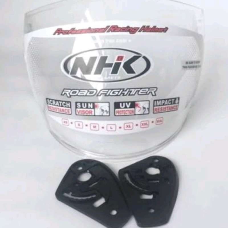 Jual Visor Nhk R1 Original | Kaca Helm Half Face Bening Putih Clear Ori ...