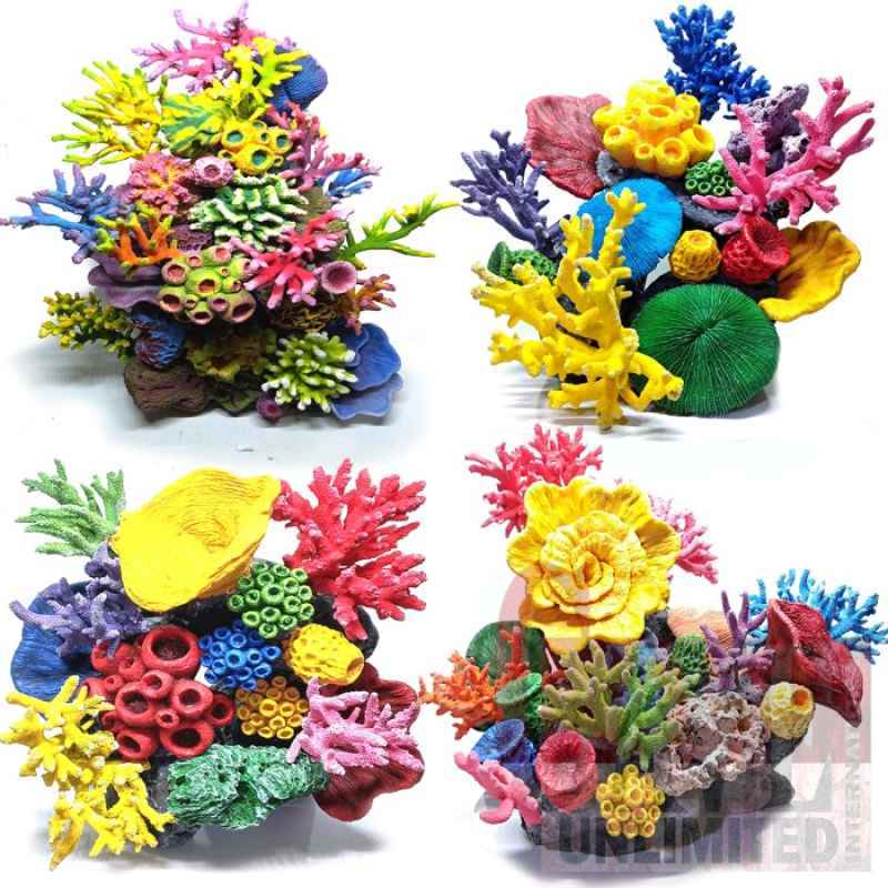 Promo Coral Terumbu Karang Resin Anemon Laut Dekorasi Akuarium Ikan ...