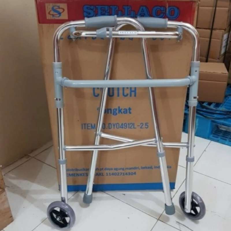 Promo Alat Bantu Jalan Pake Roda Walker Roda Tongkat Jemuran Diskon 23% ...