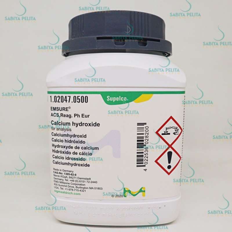 Promo Calcium Hydroxide For Analysis Emsure Merck 1.02047.0500 Diskon ...