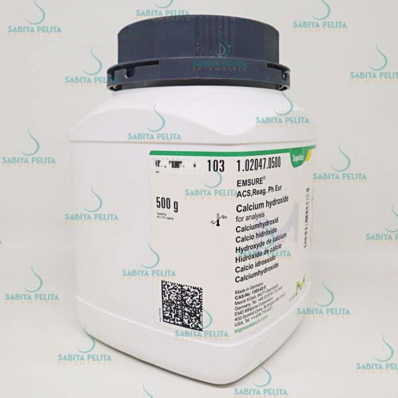 Promo Calcium Hydroxide For Analysis Emsure Merck 1.02047.0500 Diskon ...