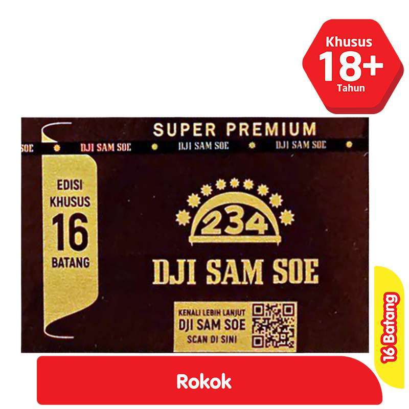 Jual dji sam soe super premium Terdekat 🏷️ - Promo "PELANGGANBARU-20K"