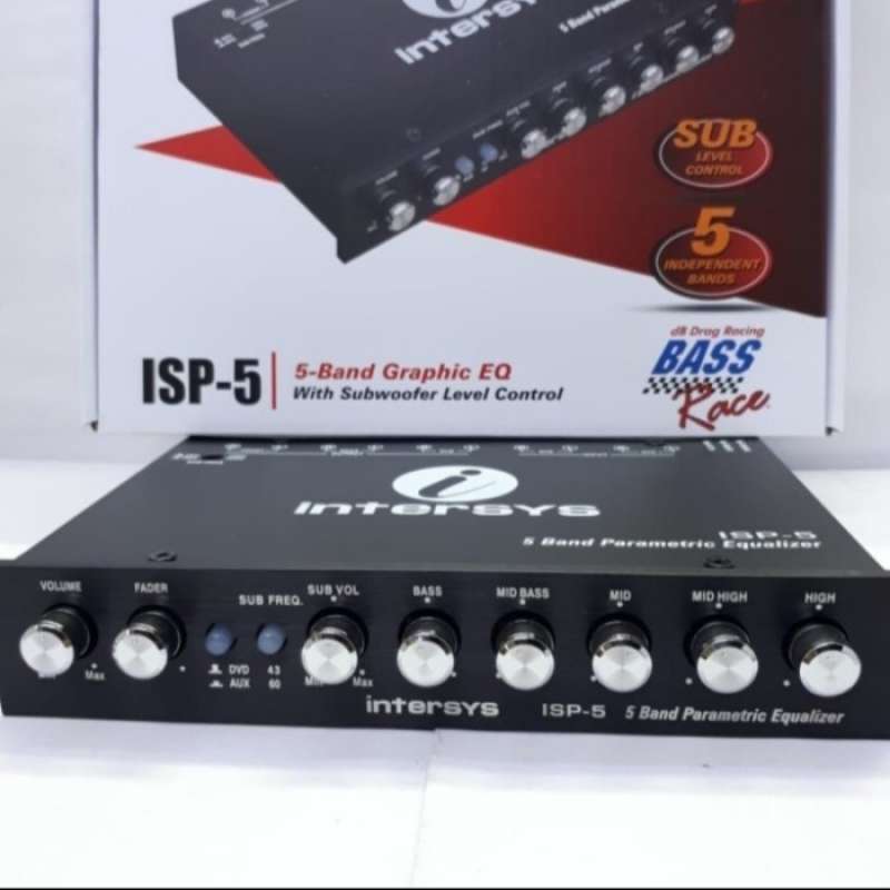 Promo Parametrik Equalizer Intersys Isp-5 5 Band Parametrik Original ...