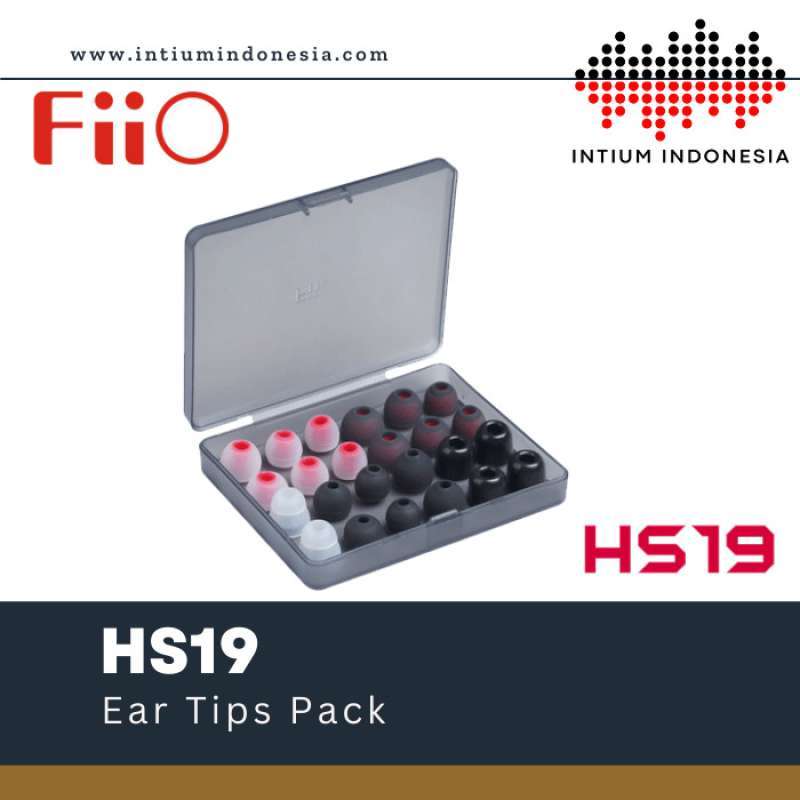 Promo Fiio Hs19 / Hs 19 Original Silicone Ear Tips / Eartips Diskon 23% ...