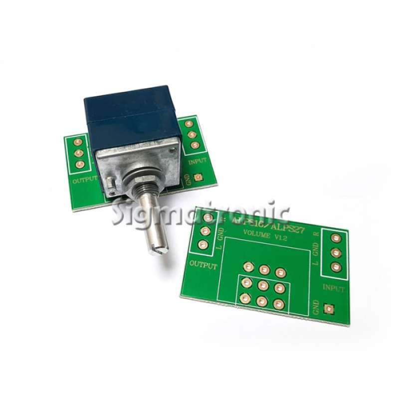 Promo Alps Rk27 Blue Velvet Stereo Log Potentiometer 250k 250kax2 ...