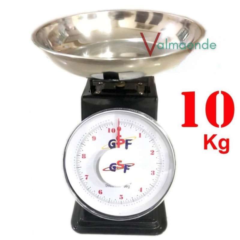 Jual Gsf Timbangan Buah Dagang Laundry Daging 20kg 10kg Analog Manual 4320 - 15kg Axloanalog Di ...