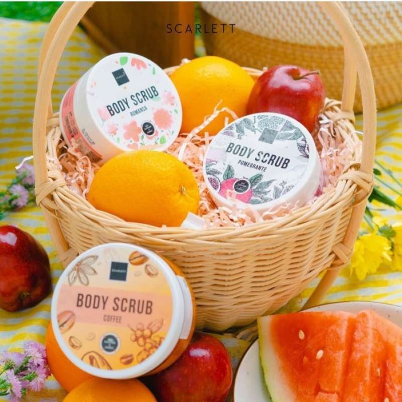 Jual Scarlett All Varian Body Lotion Body Scrub Shower Scrub Face Wash ...