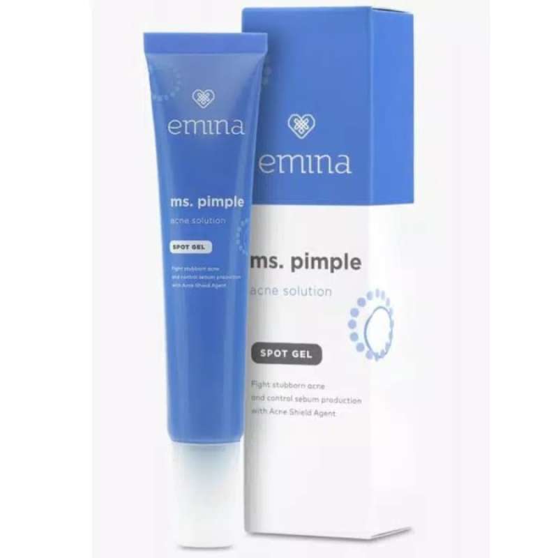 Jual Emina Ms Pimple Acne Solution Spot Gel 15 Ml Di Seller Aghanim ...