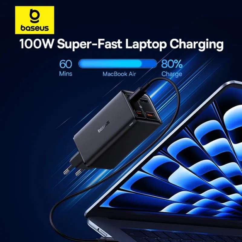 Jual Baseus Adaptor Charger Gan6 Pro 100w Eu 2 Type C 2 Usb Output ... Jual Baseus Adaptor Charger Gan6 Pro 100w Eu 2 Type C 2 Usb Output ...
