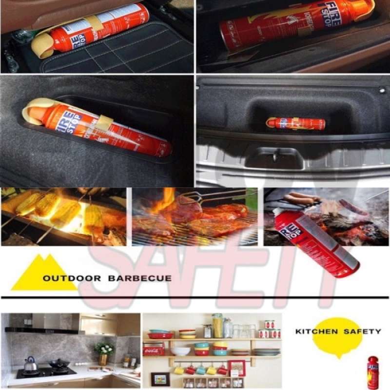 Jual Alat Pemadam Api Mini Apar Fire Stop Mobil 500ml Di Seller Aghanim ...