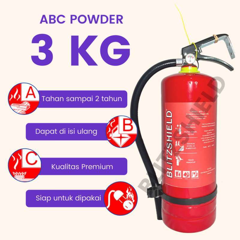 Jual [best Seller] Apar 3kg Abc Dry Powder / Fire Extinguisher Di Seller Aghanim - Cengkareng ...