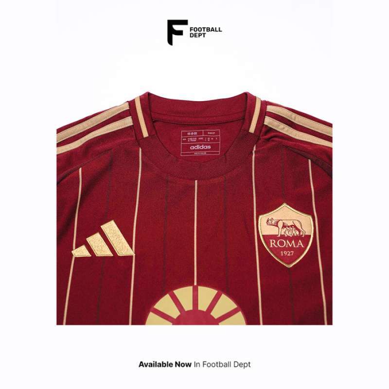 Jual Jersey Pria Adidas As Roma Home Jersey 2024/2025 It6058 Original ...