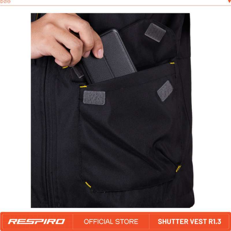 Jual Respiro Shutter Vest | Rompi Pengendara Motor Harian Pria Anti ...
