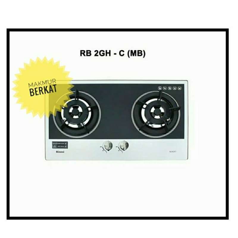 Promo Kompor Gas Tanam Rinnai Rb 2 Ghc Mb/ Rb2 Ghc Mb / Rb 2 Ghcmb Diskon 33% Di Seller Zafran ...