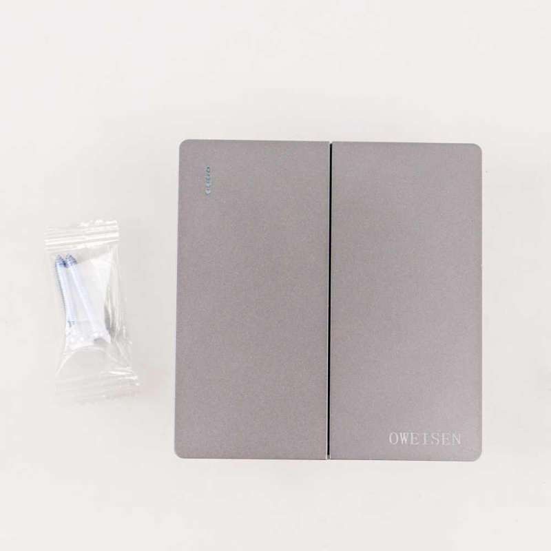 Jual Oweisen Saklar Lampu Frameless Luxury Panel 2 Arah Kg-wzht-2 ...