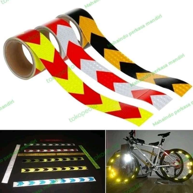Promo Stiker Panah/sticker Anak Panah/reflektor/reflective Tape Rambu ...