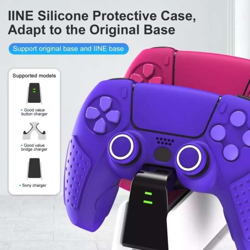 Jual Iine Silicon Case Silicone Pelindung Stik Stick For Ps5+2 Analog ...