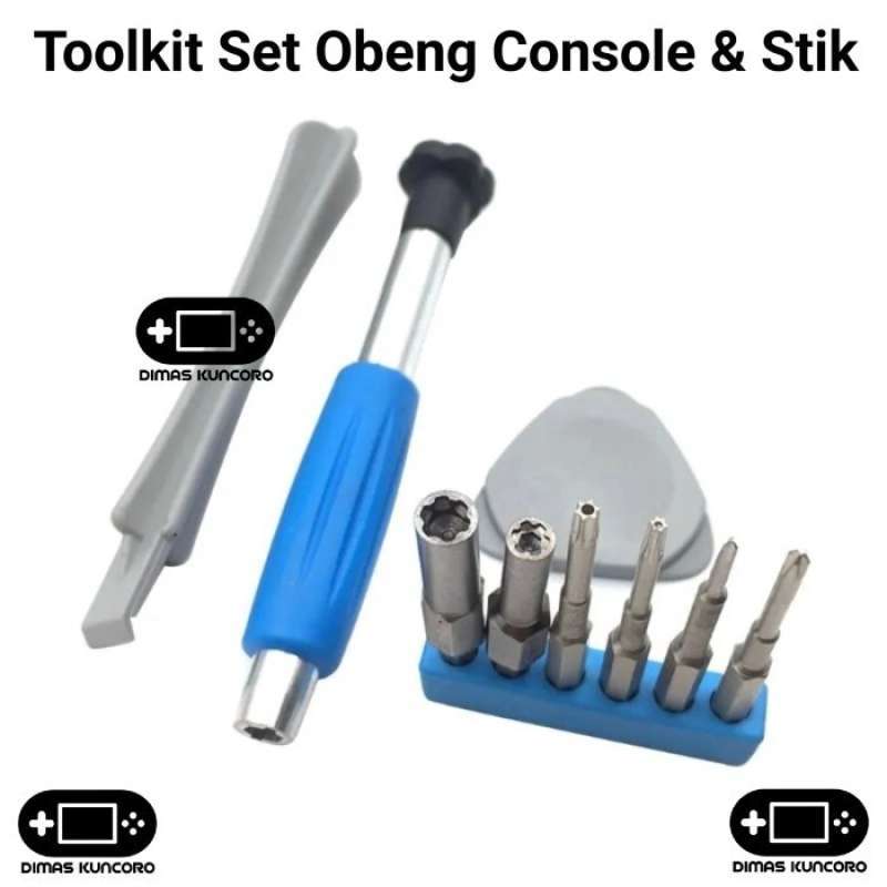 Jual Toolkit Set Obeng Console Stik Nintendo Switch Joycon Y Triwing V1 ...