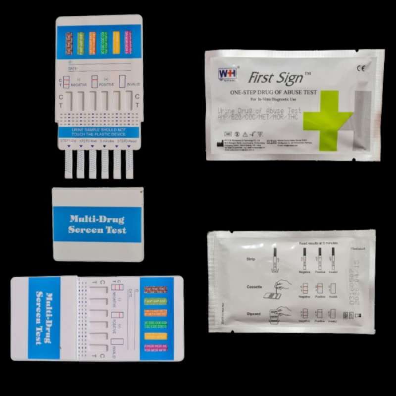 Promo Alat Test Urine Narkoba-6p, Drugs Abuse Test, 1 Box Diskon 23% Di ...
