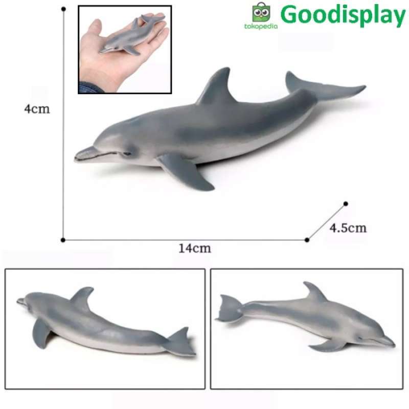 Promo Aneka Mainan Hewan Laut Ikan Paus Hiu Orca Sperm Blue Whale Shark ...