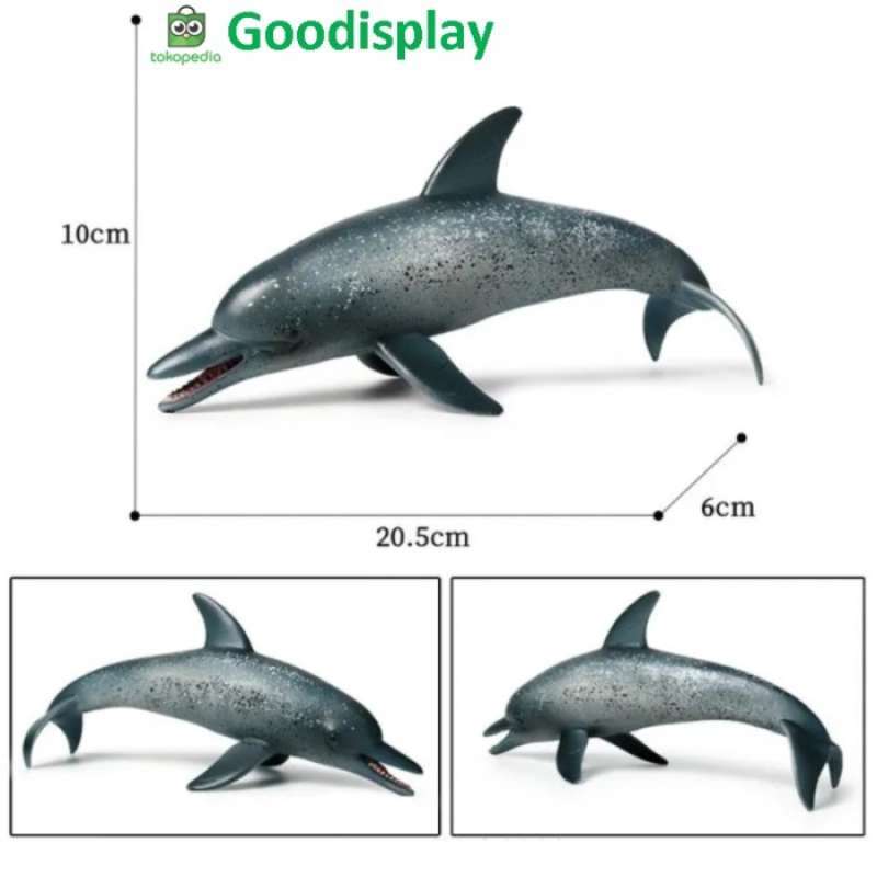 Promo Aneka Mainan Hewan Laut Ikan Paus Hiu Orca Sperm Blue Whale Shark ...