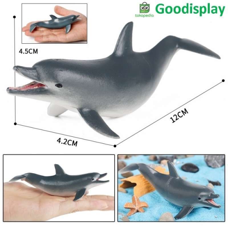 Promo Aneka Mainan Hewan Laut Ikan Paus Hiu Orca Sperm Blue Whale Shark ...