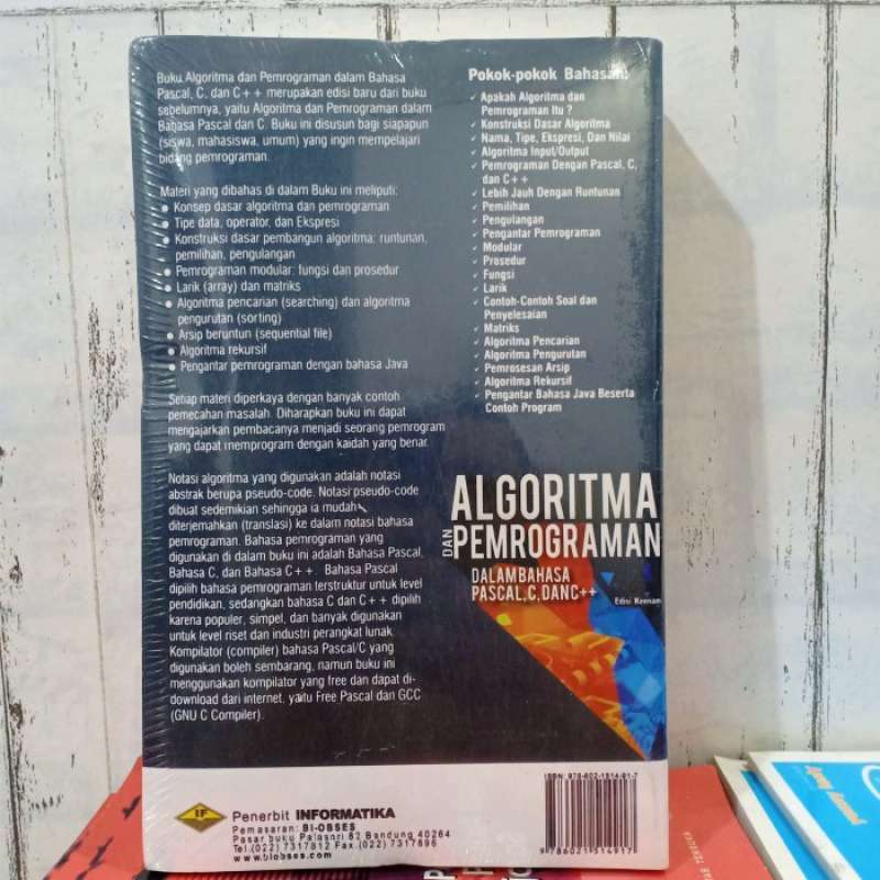 Promo Buku Algtma Dan Pemrograman Karangan By Rinaldi Munir & Leony ...