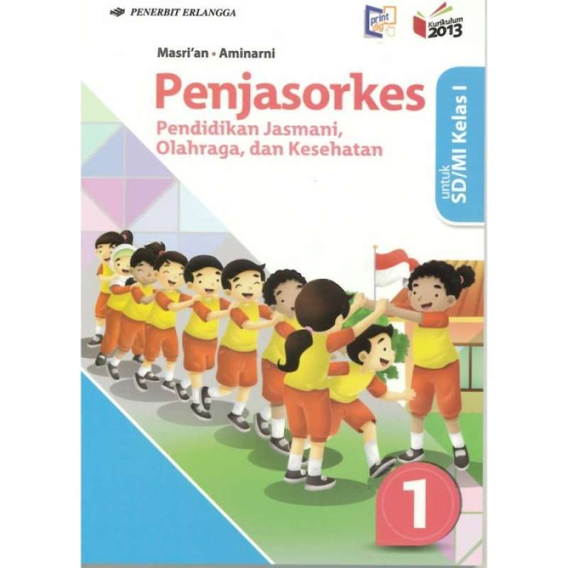 Promo Penjas Penjasorkes Sd 1 Erlangga K13n 2013 Diskon 23% Di Seller ...