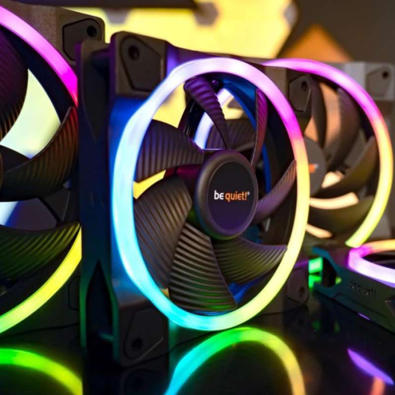 Promo Be Quiet! Light Wings Argb Single Pack 120mm Case Fan Casing ...