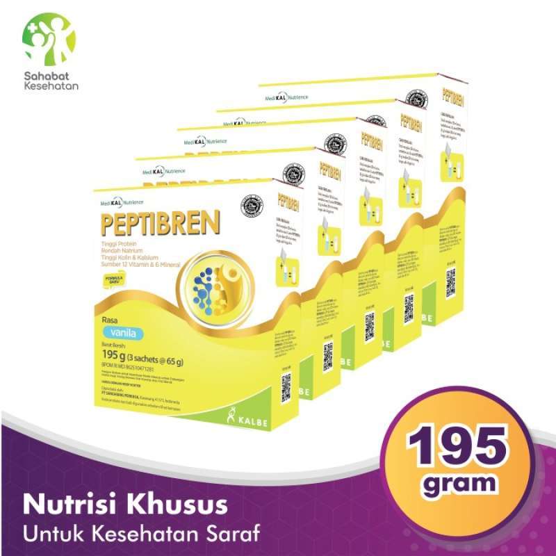 Jual Bundle 5 Box Peptibren - Nutrisi Kesehatan Saraf Di Seller Winter ...
