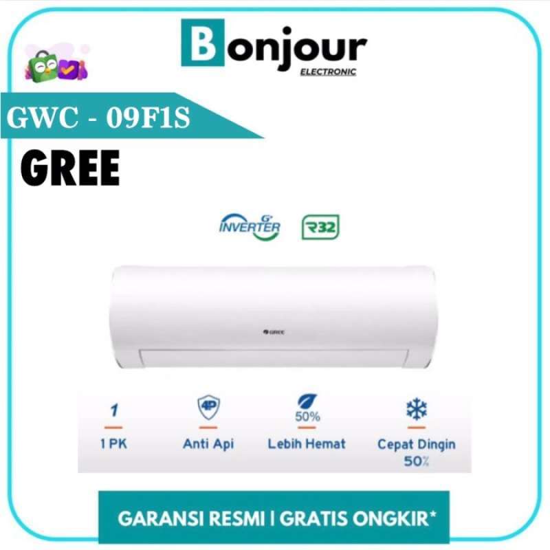Promo Ac Gree 1 Pk Gwc 09 F1s Inverter Gree Gwc09f1s 1pk R32 [resmi ...