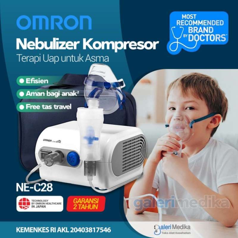 Promo Nebulizer Omron Ne-c28 / Alat Uap Pernafasan / Alat Inhalasi Omron C28 Diskon 33% Di ...