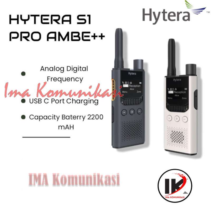 Jual Ht.hytera S1 Pro Uhf 400-470mhz Ht.kekinian Cocok Untuk Gen Z Di ...