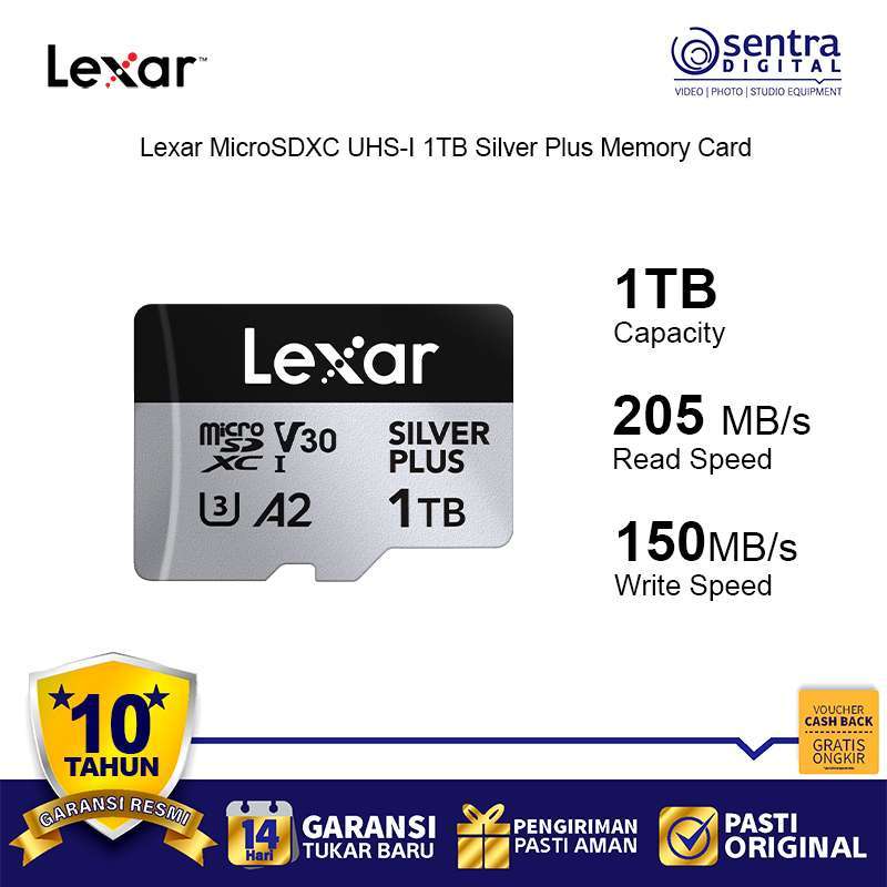 Daftar Harga Micro SD Card 1 TB Lexar 🔥 Original & Spesifikasi Lengkap ...