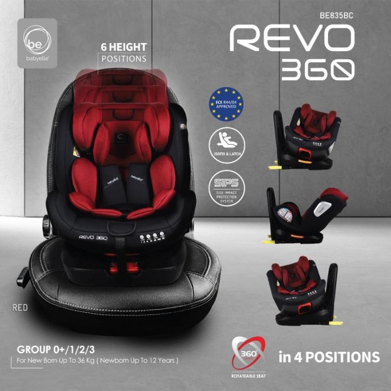 Jual Babyelle Revo 360 Be8358c Carseat Rotatable Dudukan Mobil Bayi Di ...