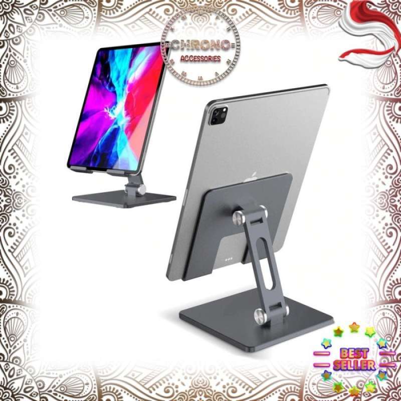 Promo Stand Holder Mobil Tablet Pos Cashier Stainless Steel Dock Hp Tab ...