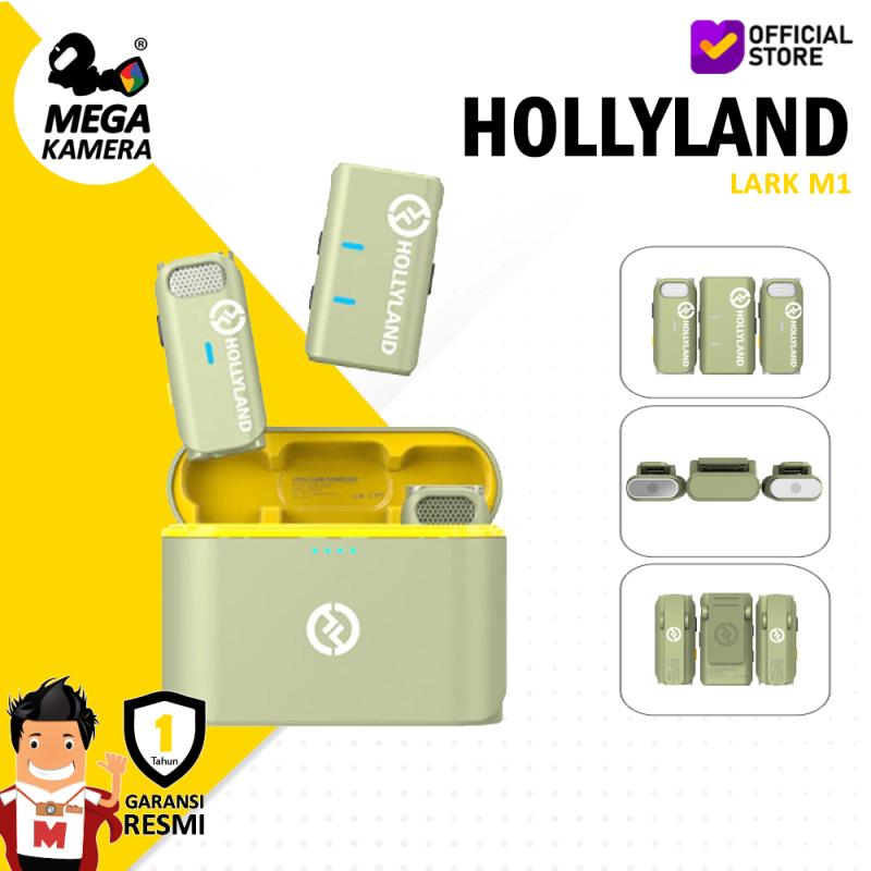 Promo Hollyland Lark M1 2 Person Wireless Microphone System Garansi ...