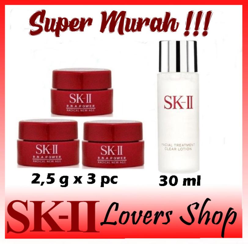 Jual Sk-ii/sk2/skii/sk Ii Cream Rna + Facial Treatment Clear Lotion 30 Ml Di Seller Sentra ...
