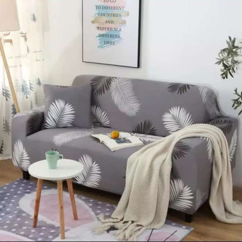 Jual 1 SEATER Cover Sofa Cycas Sarung Sofa Estetik Dekorasi Rumah+ ...