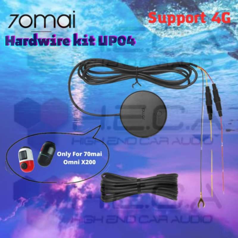 Promo 70mai Hardwire Kit 4g Up04 Kabel Omni X200 24h Parking Monitoring ...