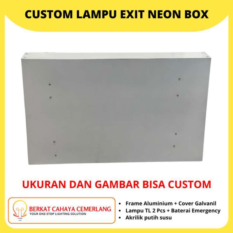 Jual Lampu Emergency Exit Neon Box Di Seller Gansirsa - Cengkareng ...
