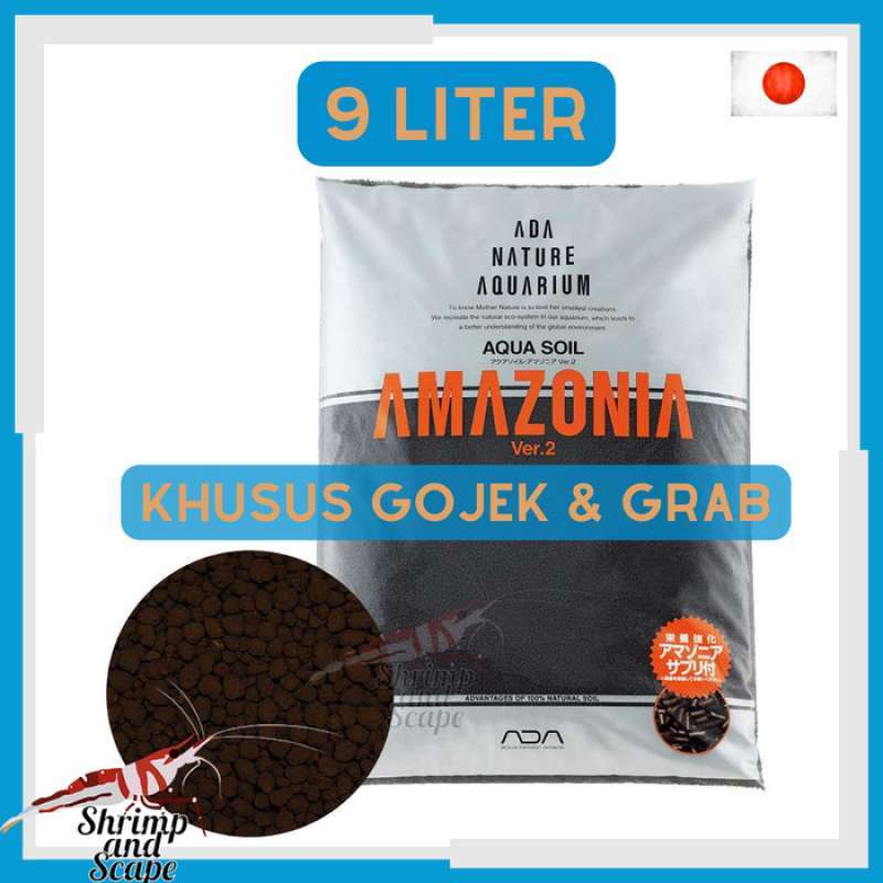 Jual ADA Soil Amazonia Version 2 9 Liter (Normal Type) Gojek & Grab di ...