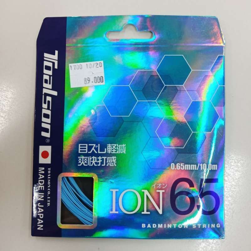 Promo Senar Snar String Badminton Bulutangkis Toalson Tolson Ion 65 ...